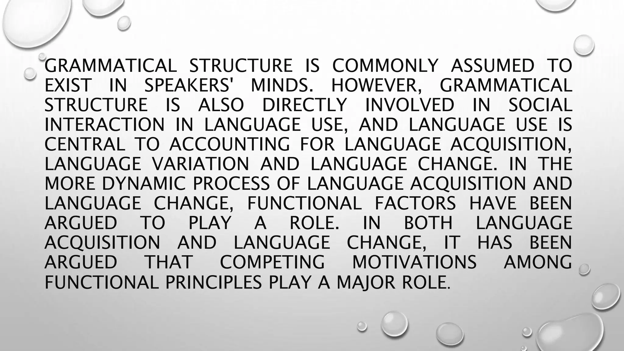 Grammatical Structure Pptx Programming Languages Computing