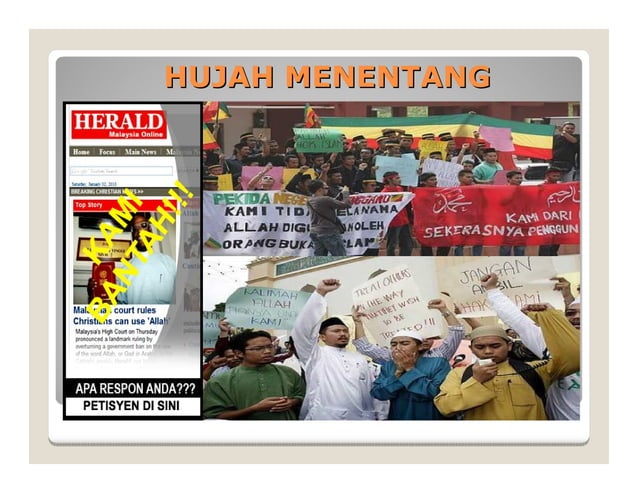 Agama Selain Islam Guna Nama Allah | PPT