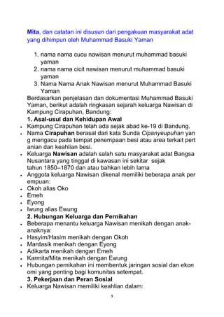 Nama Cucu Nawisan dan Nama Cicit Nawisan , Nama anak Nawisan.pdf