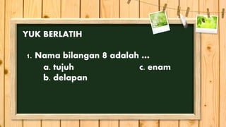 Nama dan lambang bilangan | PPTX