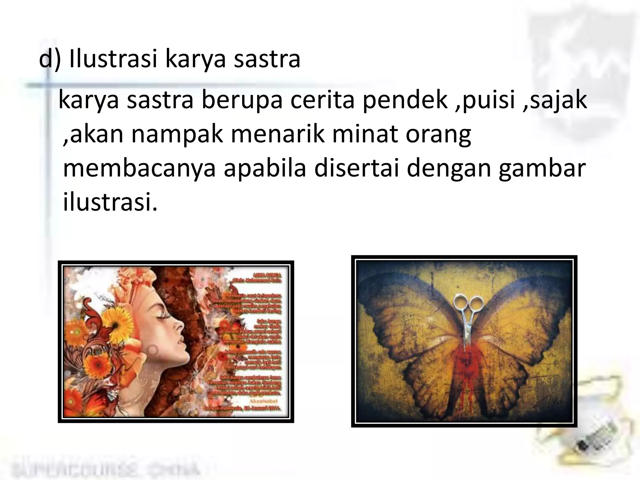 pengertian ilustrasi | PPTX