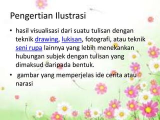 pengertian ilustrasi | PPTX