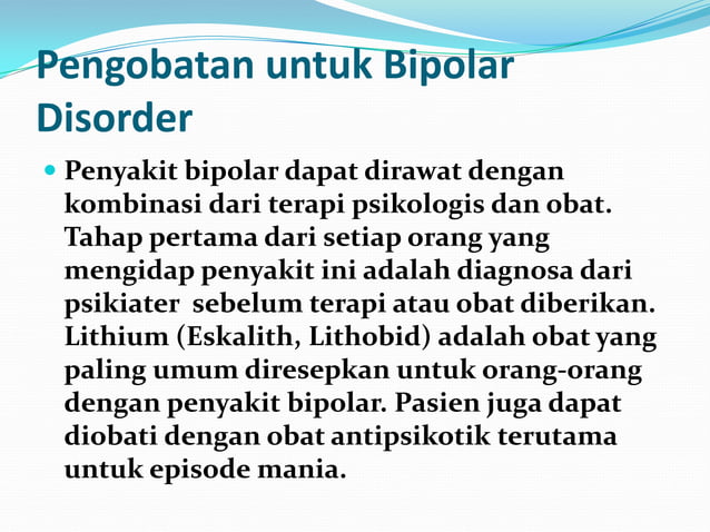 PPT Bipolar Disorder peter anggara | PPT