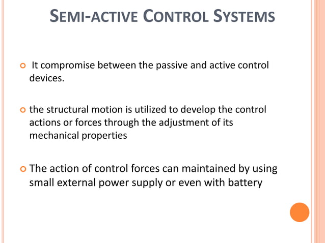 structure control system
