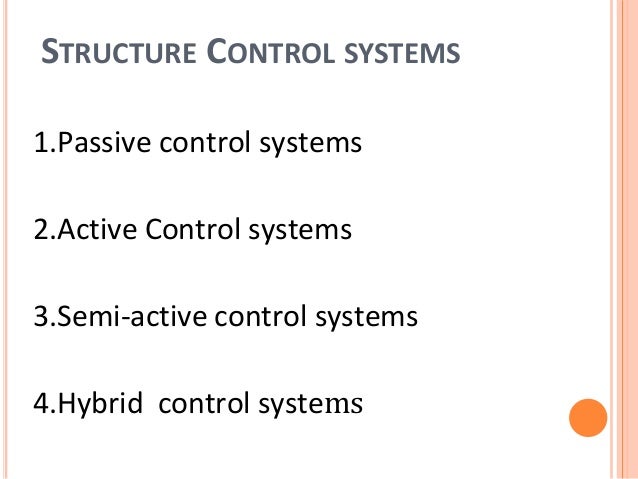 structure control system