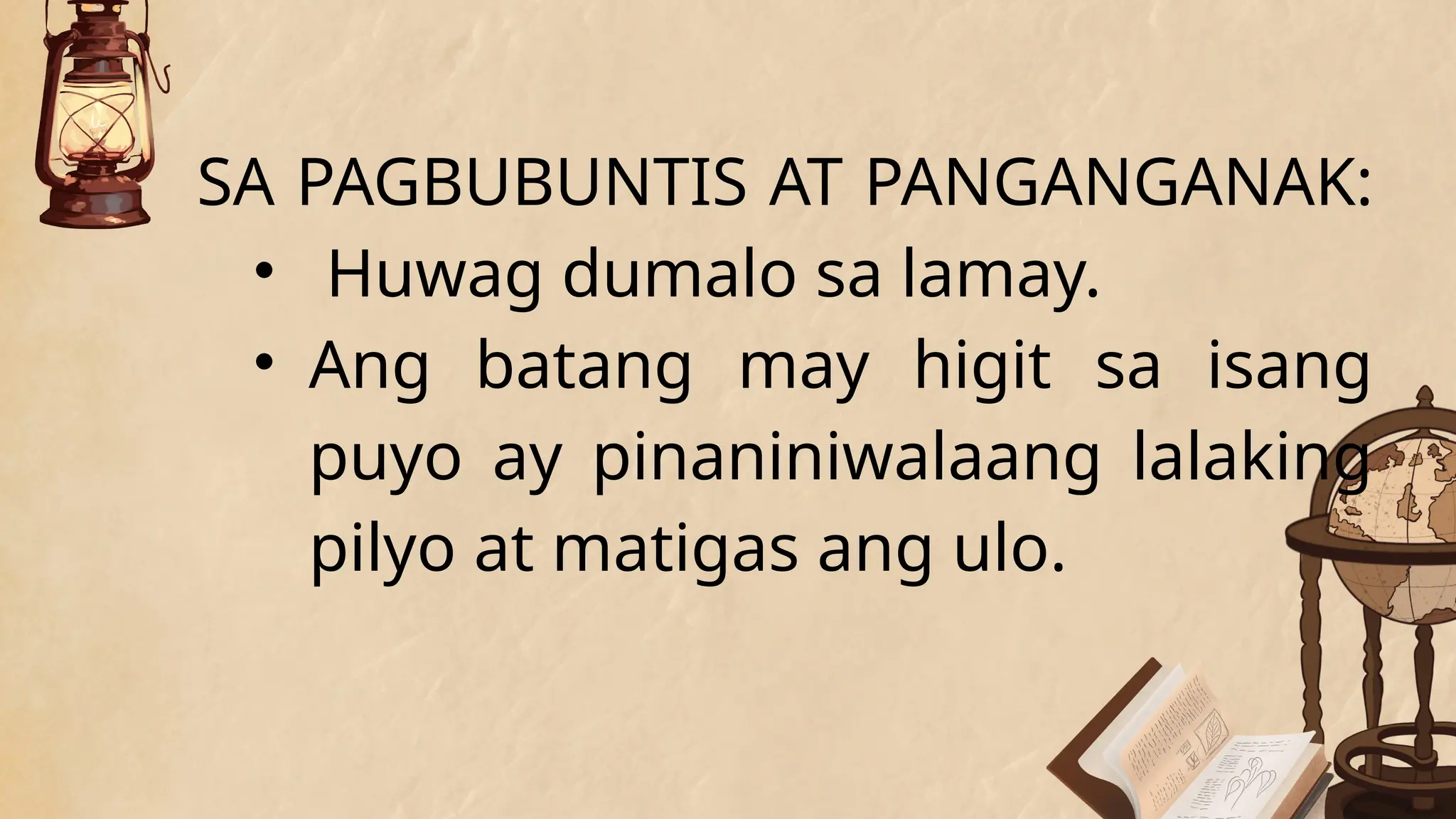 NAMANA NA MGA KAUGALIAN TRADISYON SA MGA KASTILA, TSINO, HINDU, AT ...