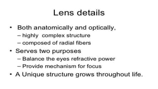 Optical System Of Eye | PPTX