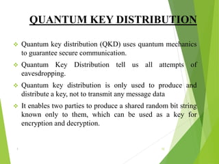 Naman quantum cryptography | PPTX