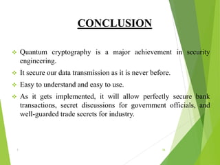 Naman quantum cryptography | PPTX