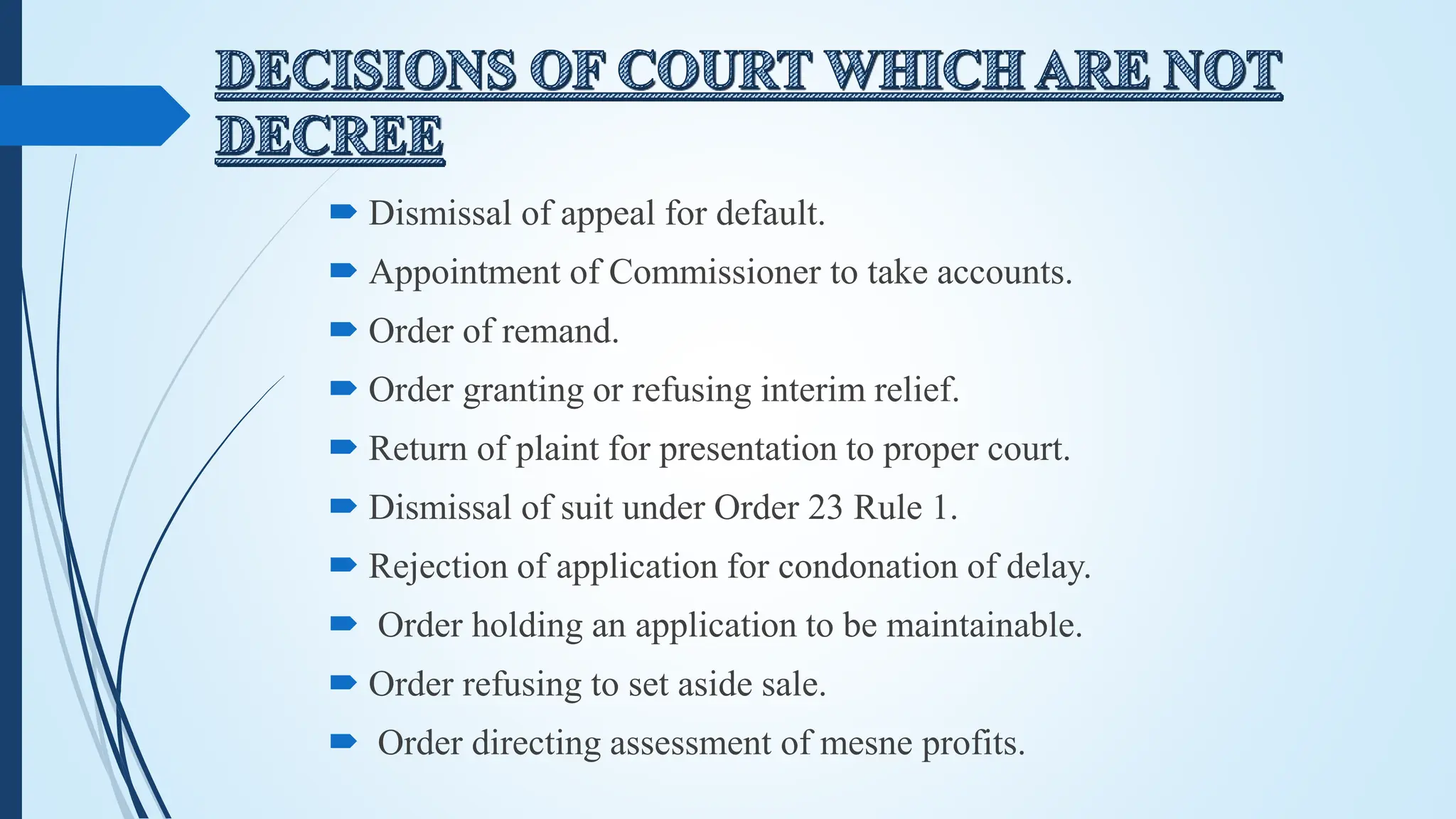 PPT on "Decree", under Code of Civil Procedure (CPC). | PPTX