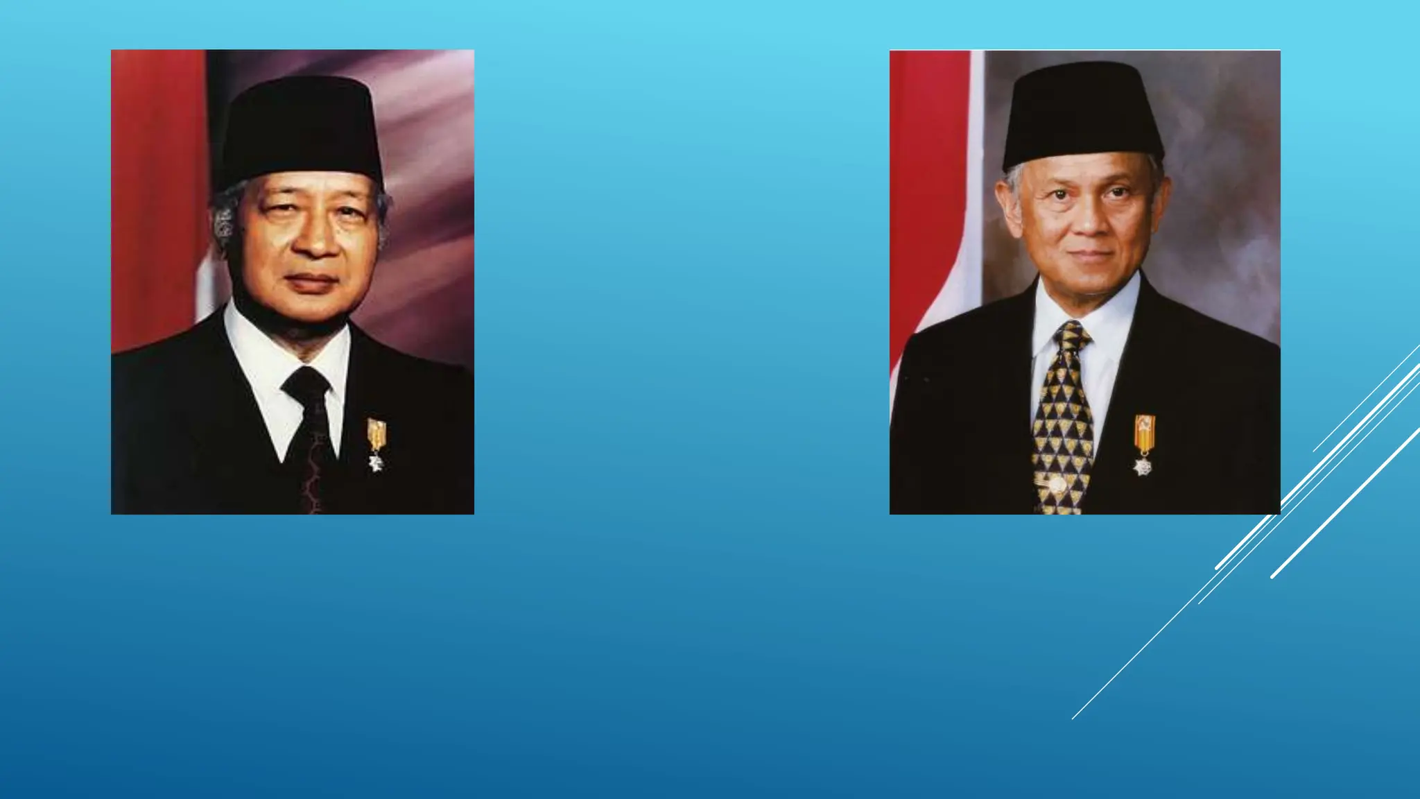 Nama Presiden dan Wakil Presiden dari 1. Soekarno, 2. Soeharto, BJ ...