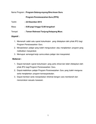 Nama program | PDF