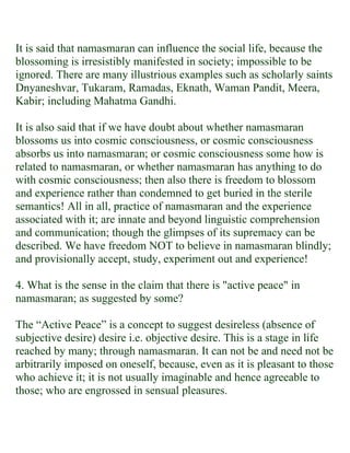 Namasmaran the healing and blossoming ambrosia | PDF