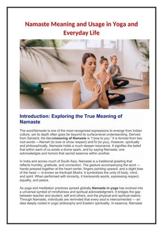 Namaste Meaning and Usage in Yoga and Everyday Life.docx