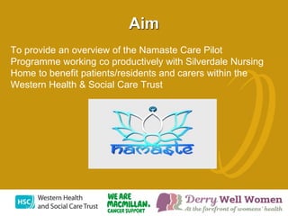 Namaste Project presentation Maria Magee | PDF | Eldercare | Family and ...