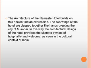 Namaste tower final ppt | PPTX