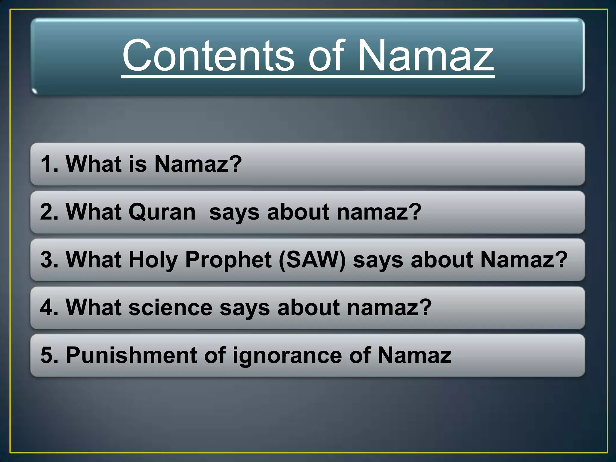 Namaz | PPTX