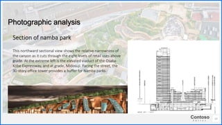 Namba park shopping complex | PPTX