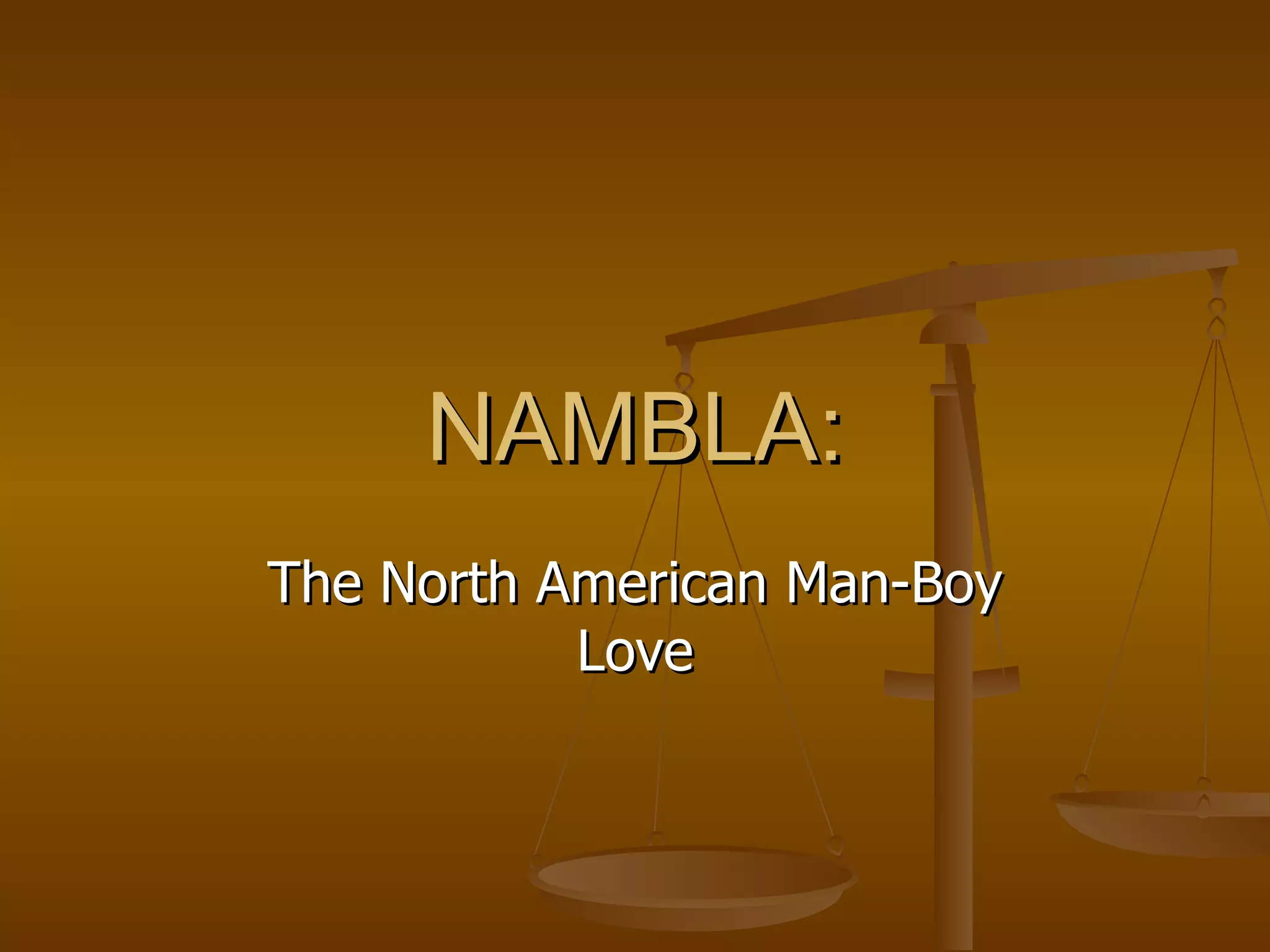 NAMBLA | PPT