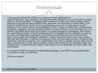 Nambudripad’s allergy elimination technique (naet) | PPTX | Allergies ...