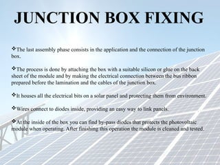Manufacturing of Solar Photovoltaic Panels.pptx