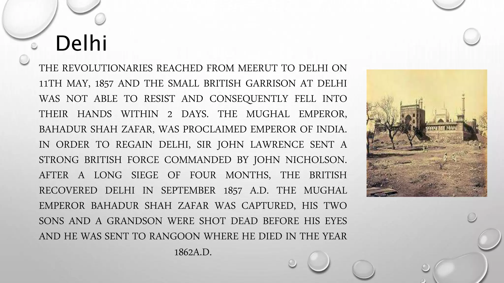 War of Independence 1857 , best slides | PPTX