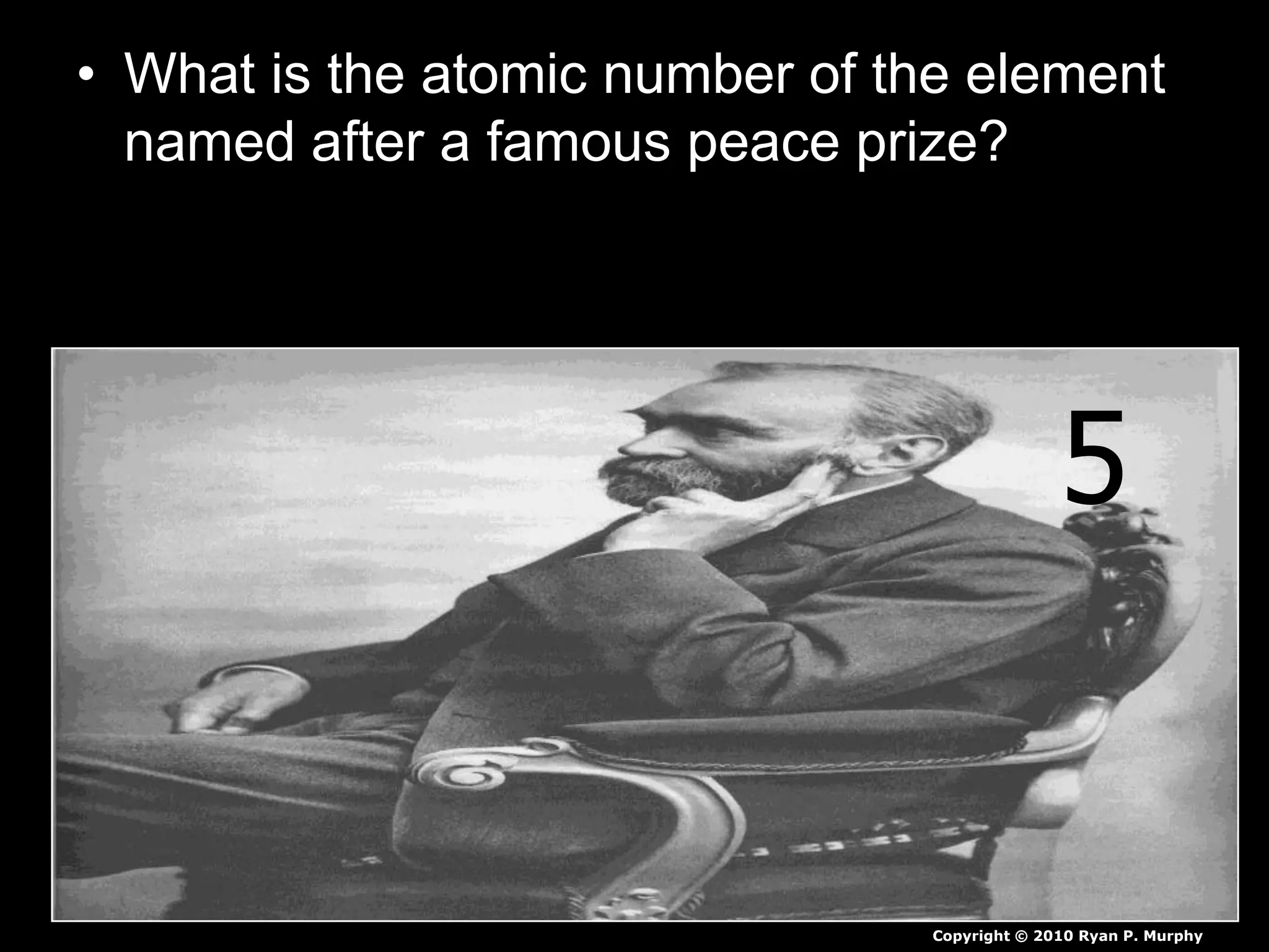 Name that Element on the Periodic Table of the Elements Quiz Game | PPTX