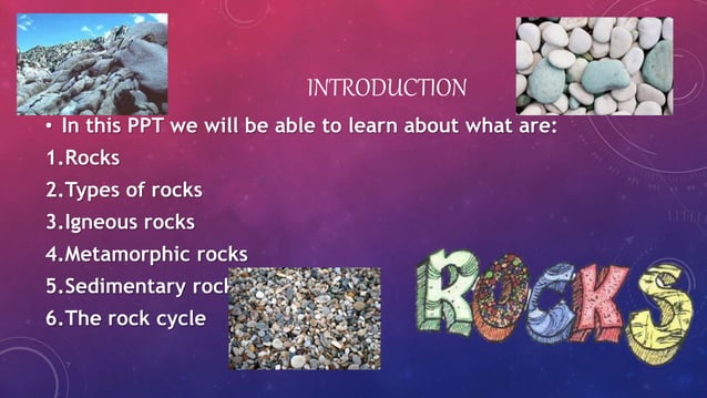 rock cycle ppt by aadesh taneja | PPT