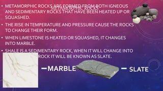 rock cycle ppt by aadesh taneja | PPTX