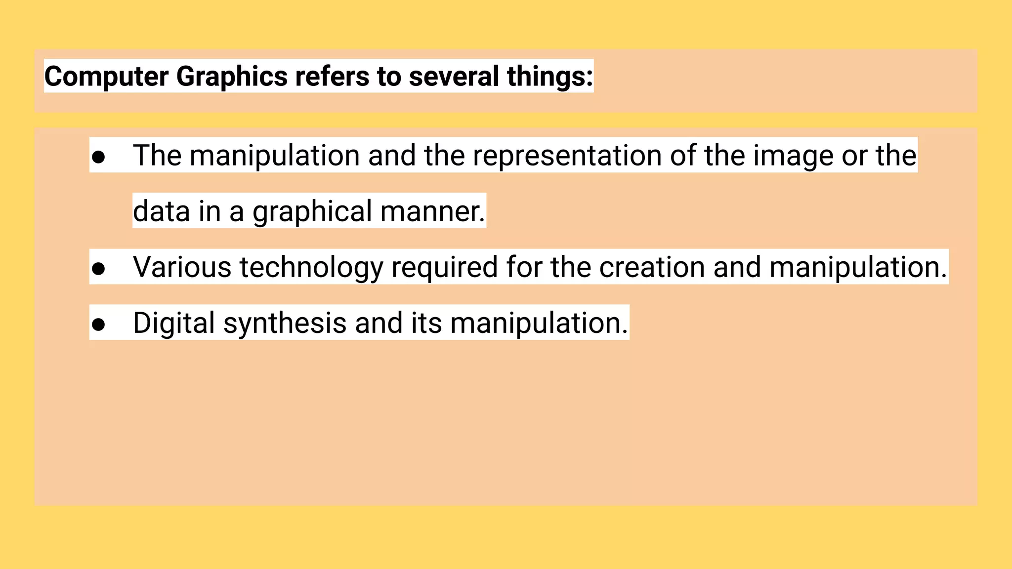 topic_- introduction of computer graphics. | PPT
