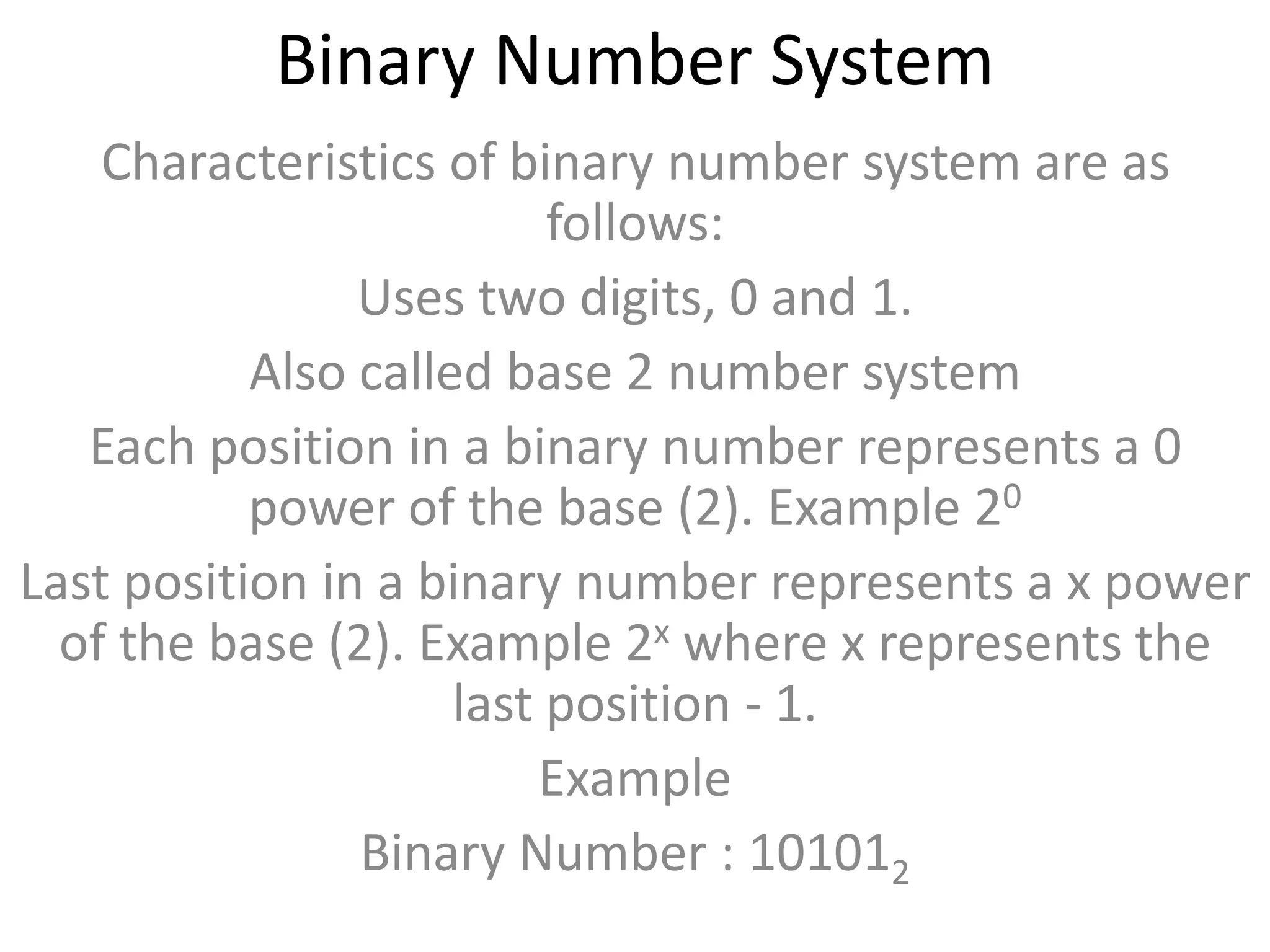 Number System In Computer | Pptx