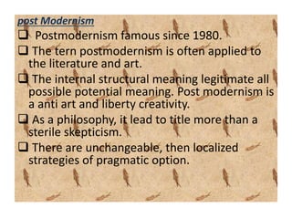 Literary Theory and criticism | PPT