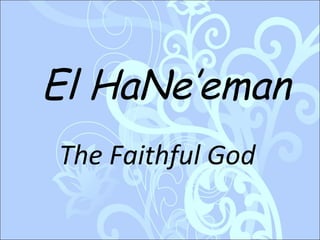Name Of God | PPT