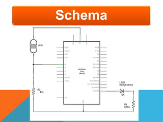 photoresistor or photocell with ardunio pptx | PPTX