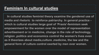 Feminism and Post- feminism | PPTX
