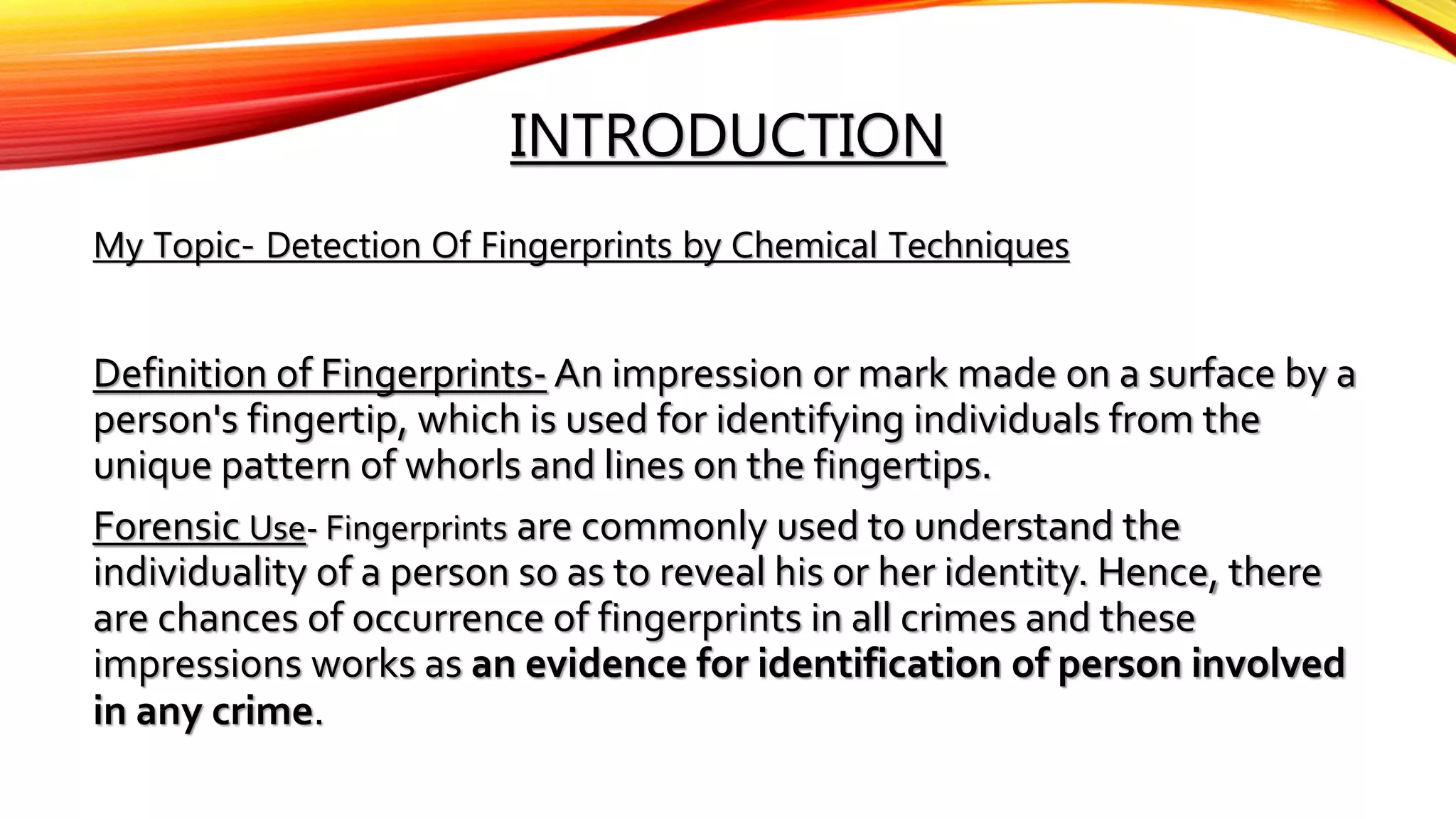 Chemical techniques used for fingerprints detection.pptx