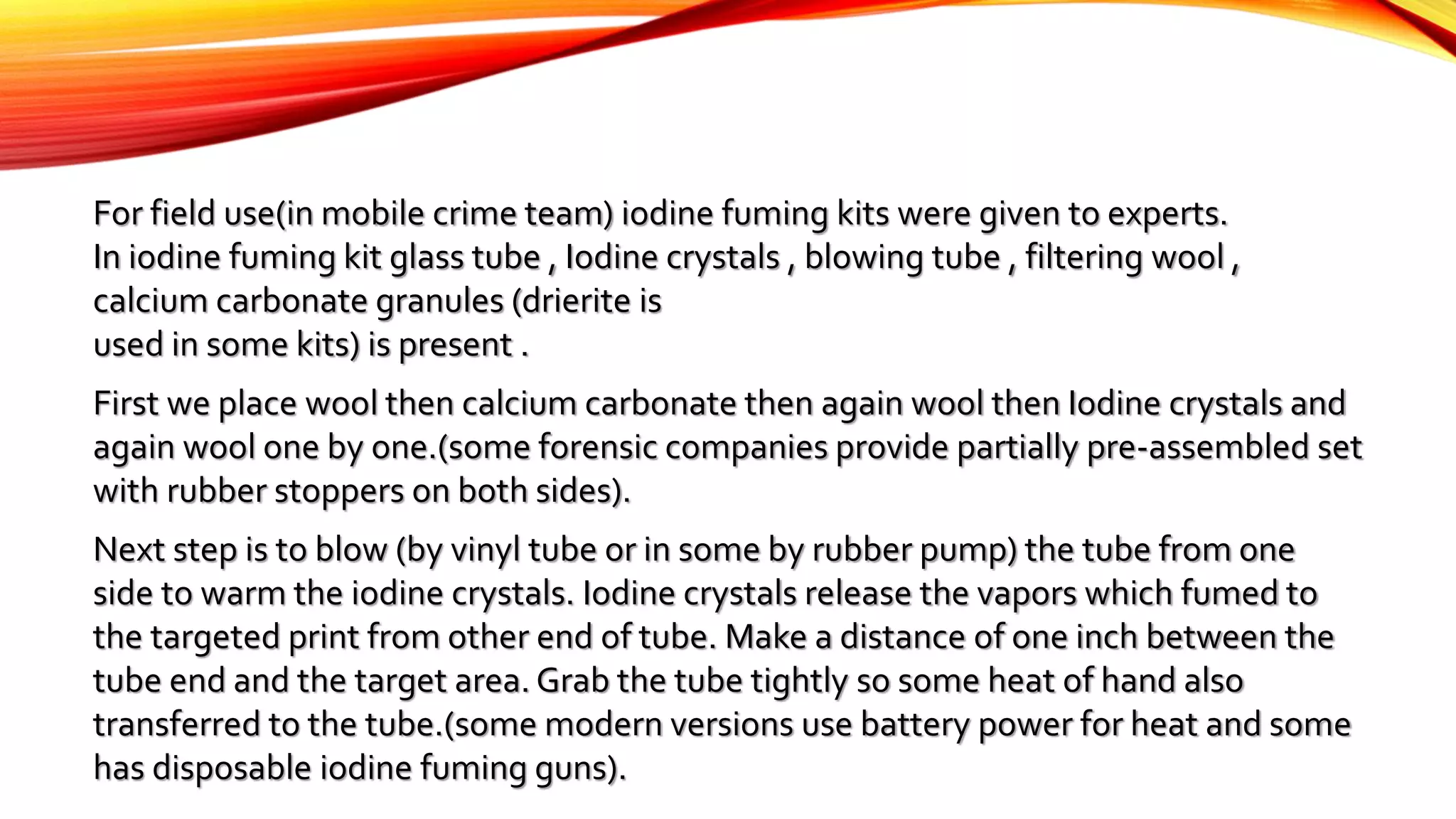 Chemical techniques used for fingerprints detection.pptx
