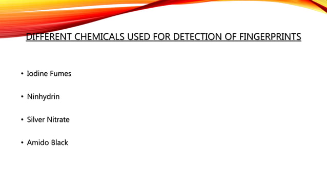 Chemical techniques used for fingerprints detection.pptx
