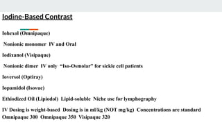 TITLE -Radiopaque contrast media/PHARMACEUTICAL CHEMISTRY | PDF