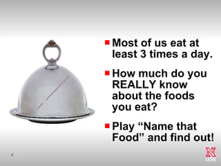 Name That Food | PPT
