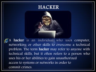 Misuse of Internet | PPTX