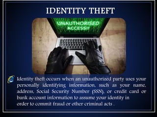 Misuse of Internet | PPTX