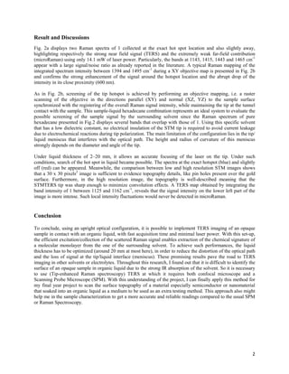 Journal Discussions -Tip enhanced Raman spectroscopy imaging of opaque ...