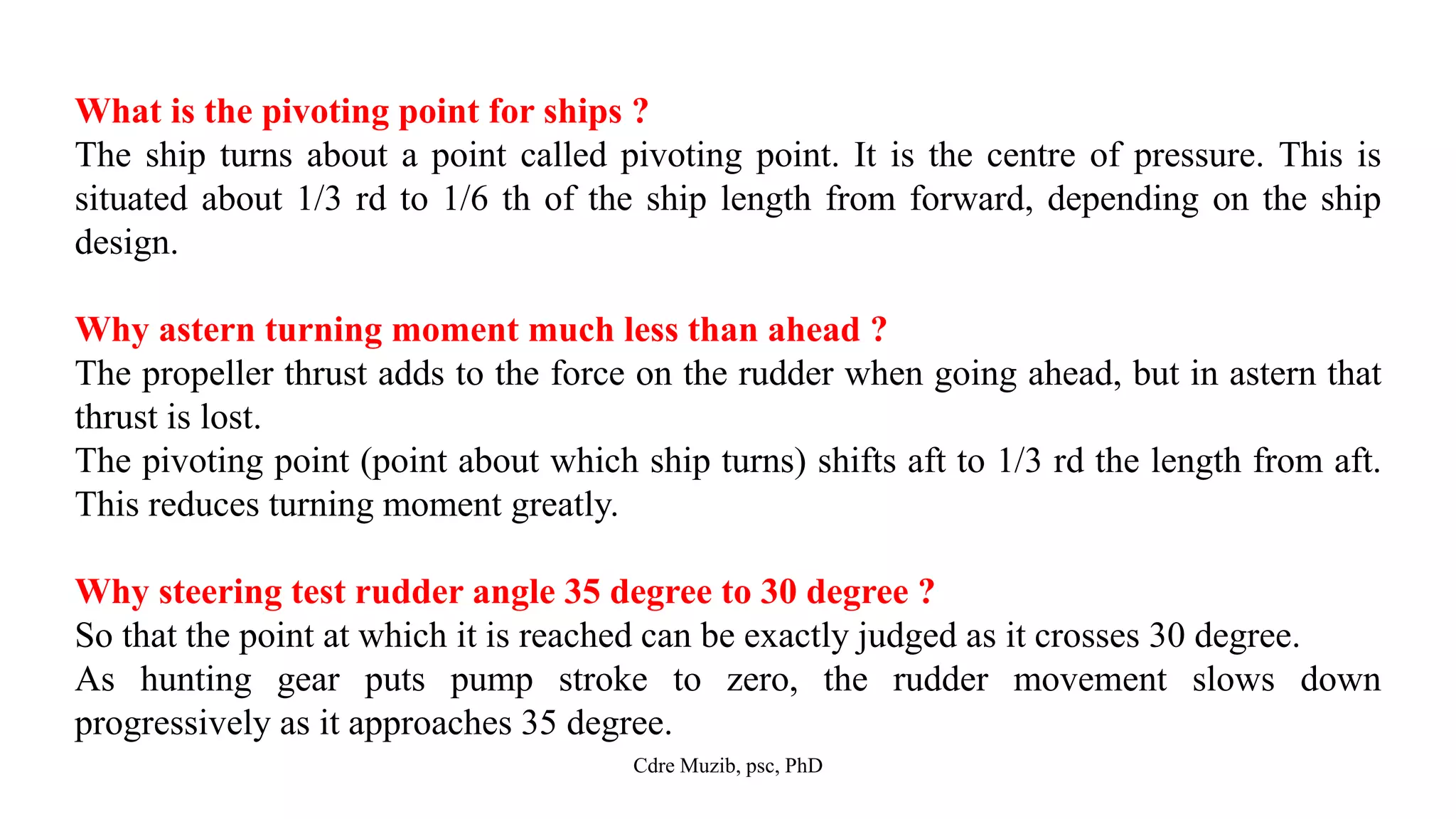 Name 409 marine engineering ii steering system | PDF
