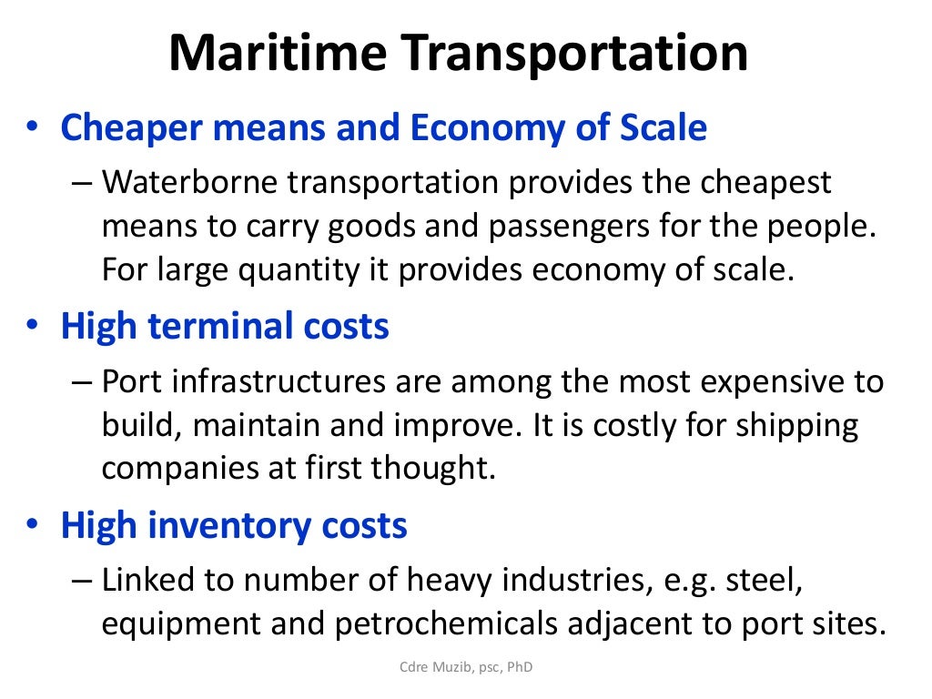 Name 457 maritime economics and management 1