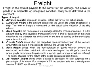 Name 457 maritime economics and management elements of shipping | PPT