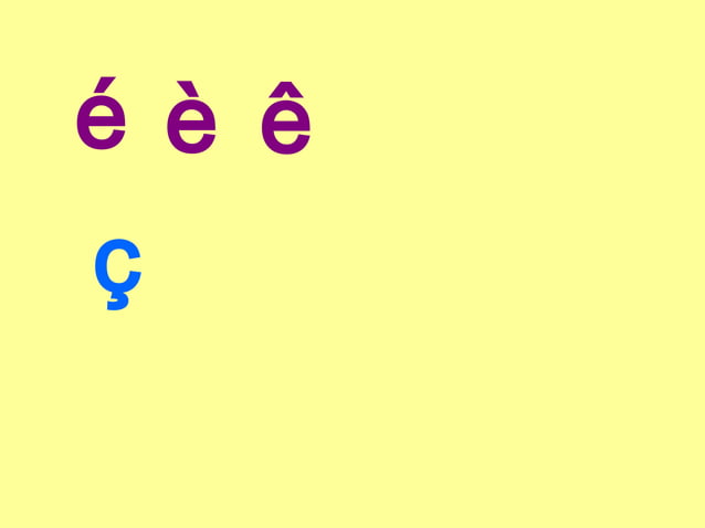 French alphabet | PPT