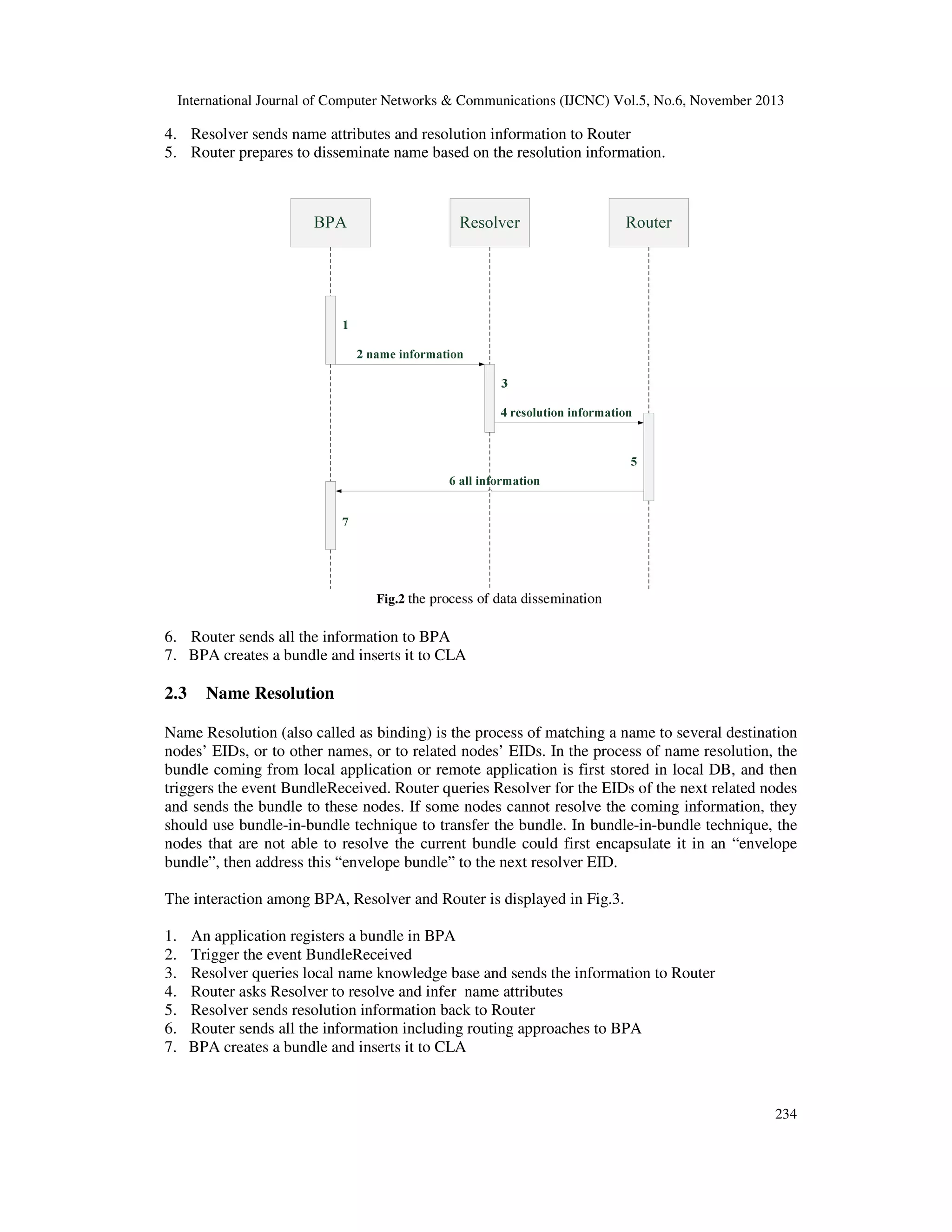 Name a naming mechanism for delay disruption tolerant network | PDF | Databases | Computer ...