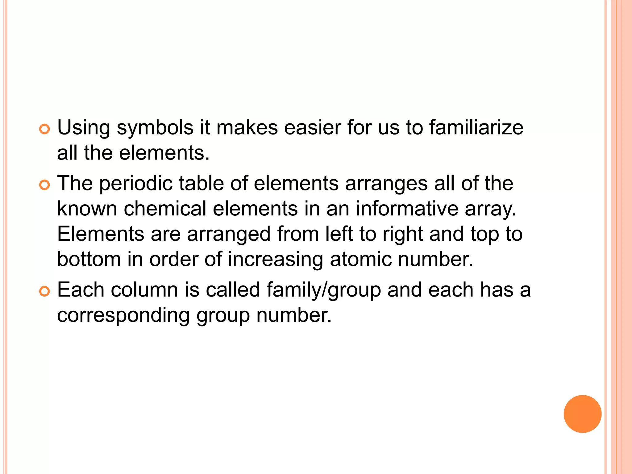 Name and Symbols of Elements in the Periodic.pptx | Chemistry | Science