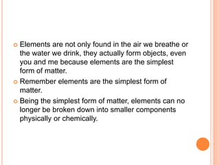 Name and Symbols of Elements in the Periodic.pptx | Chemistry | Science